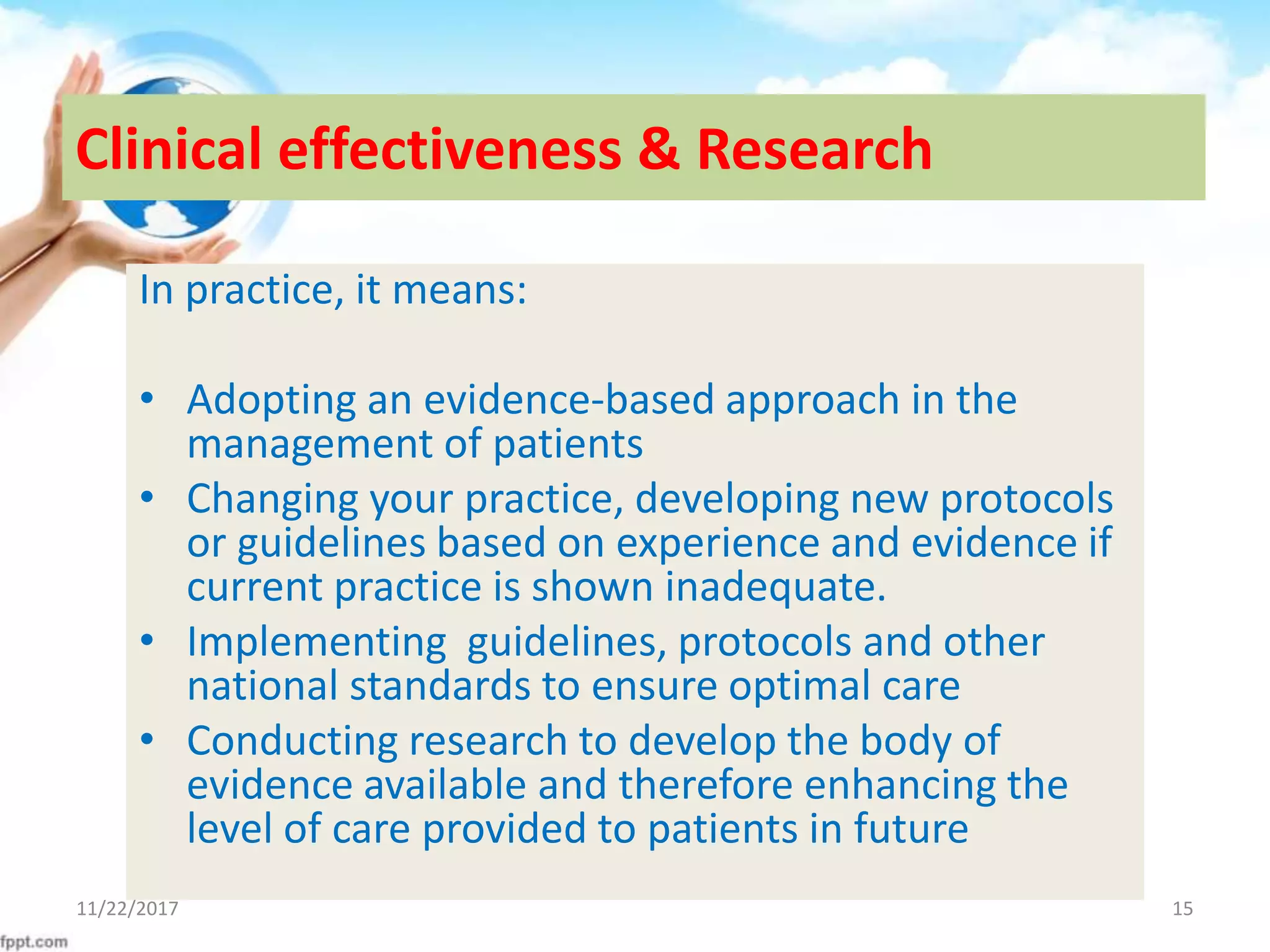 Clinical Governance | PPTX