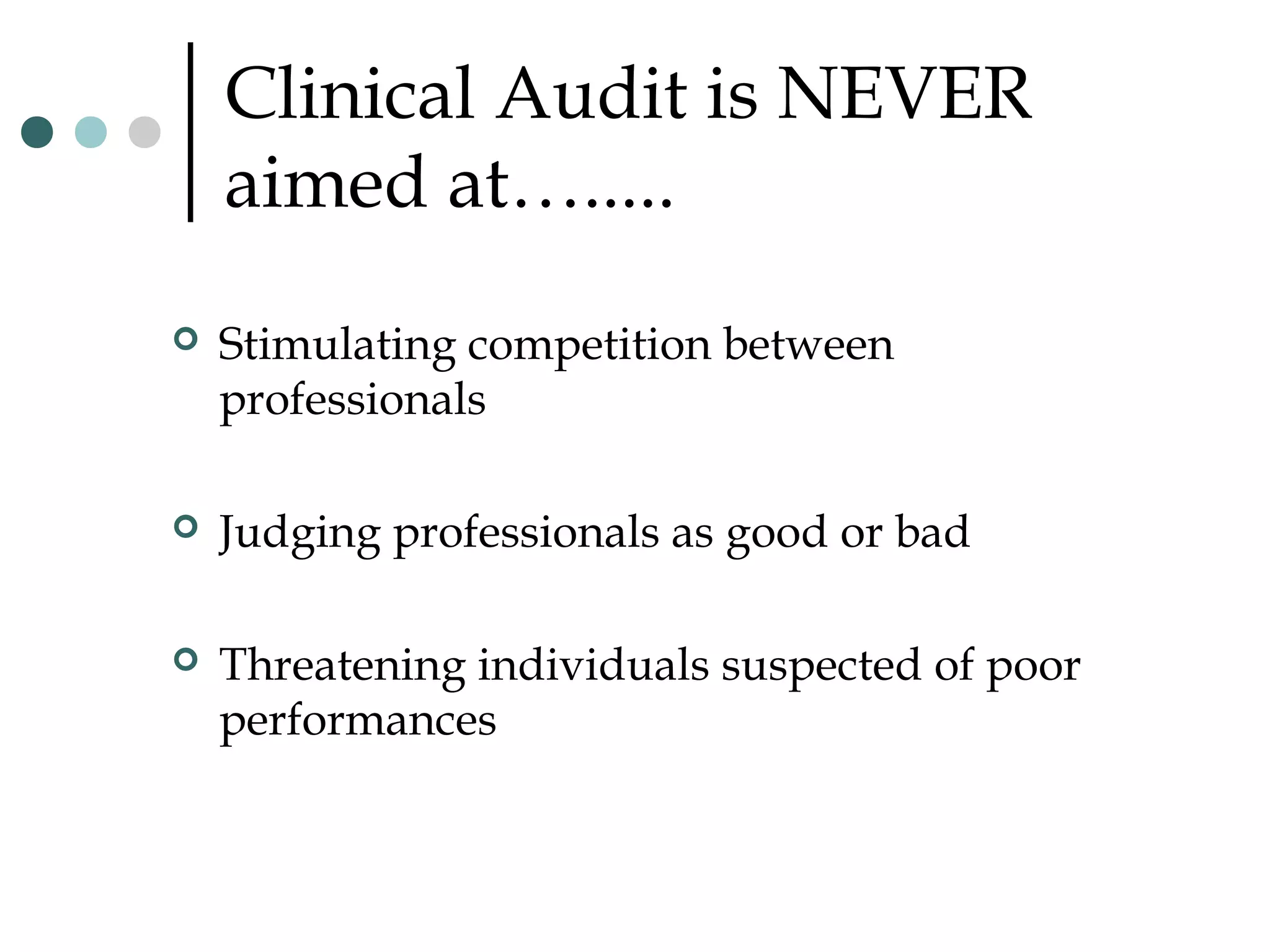 Clinical Audits and Process Improvement in Hospitals | PPT