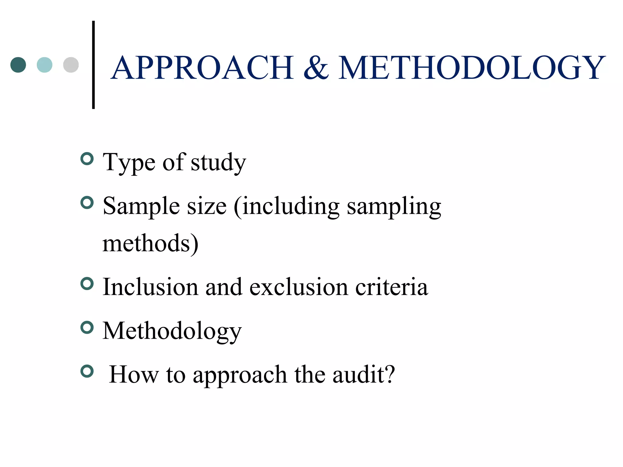 Clinical Audits and Process Improvement in Hospitals | PPT