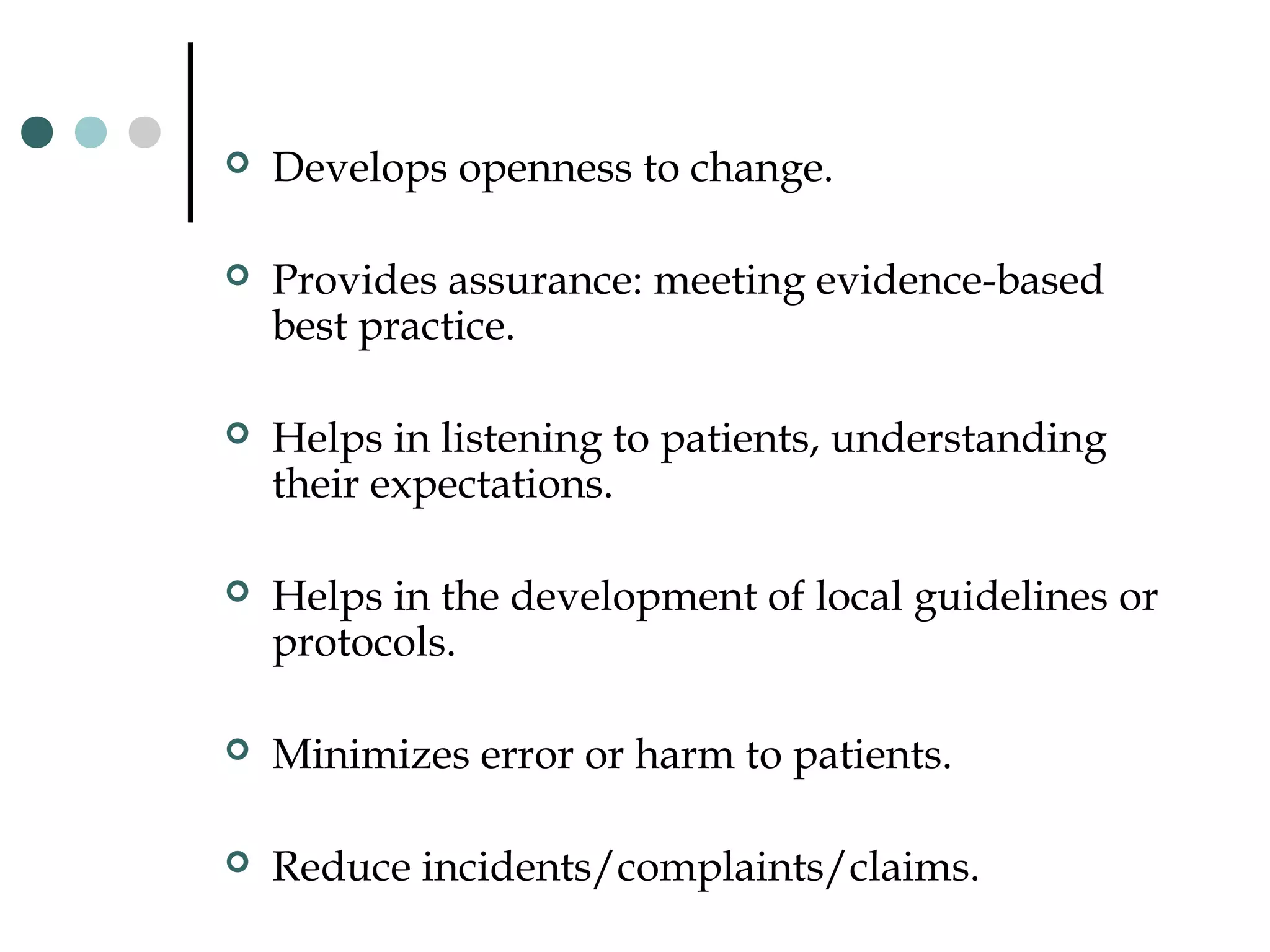 Clinical Audits and Process Improvement in Hospitals | PPT