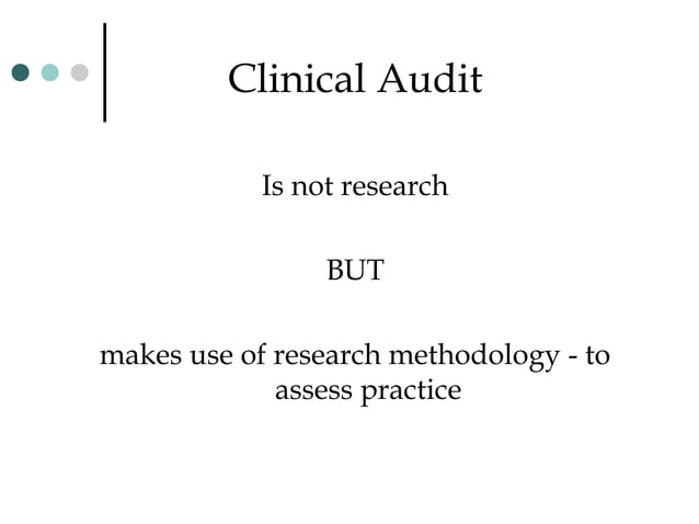 Clinical Audits and Process Improvement in Hospitals | PPT