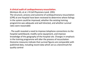 Clinical audit by Dr A. K. Khandelwal | PPTX