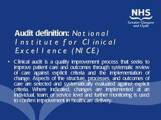 Clinical audit may 2011 nes pharmacy | PPT