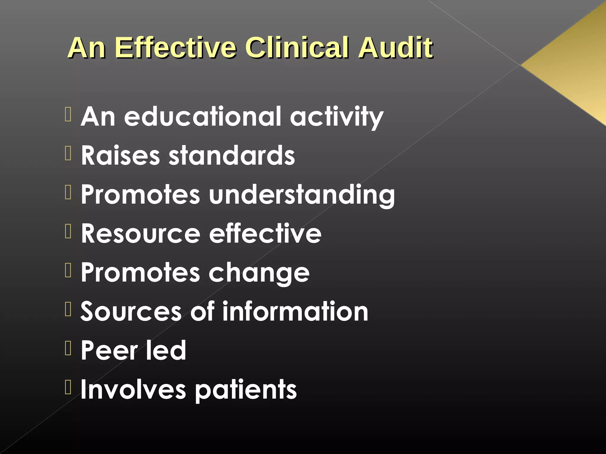 Clinical Audit by Bachchu Kailash Kaini | PPT | Healthcare Industry ...