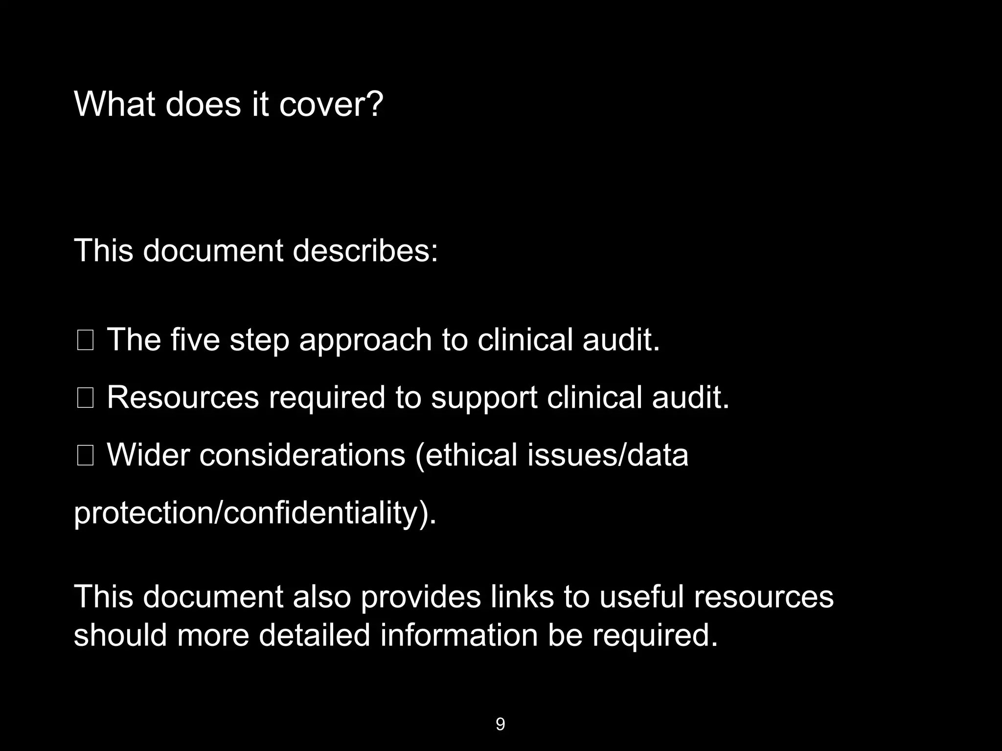Clinical auditing in pharmacology | PPTX