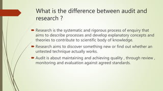 Clinical audit made easy | PPTX