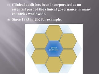 Clinical audit presentation | PPTX