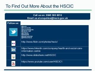 HSCIC: Clinical Audit Service | PPT
