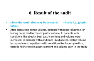 Clinical Audit Template - Revised anaesthesia.pptx