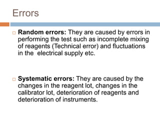 Clinical biochemistry | PPTX | Endocrine and Metabolic Diseases ...
