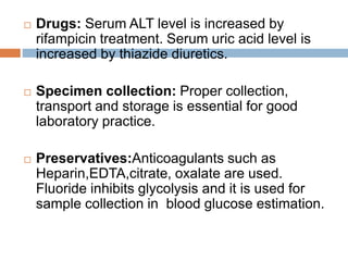 Clinical biochemistry | PPTX