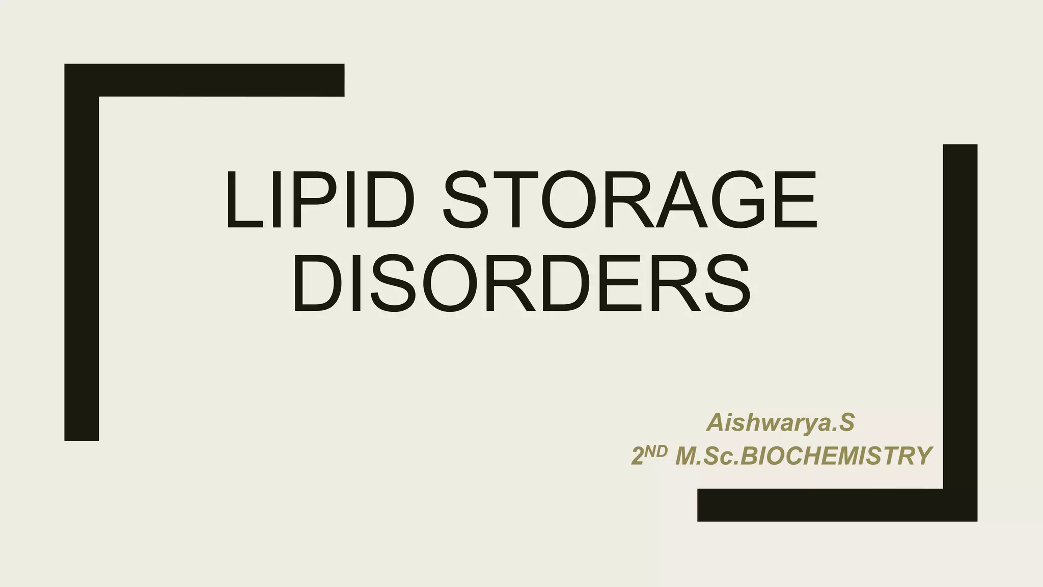 Clinical biochemistry lipid storage diseases | PPTX