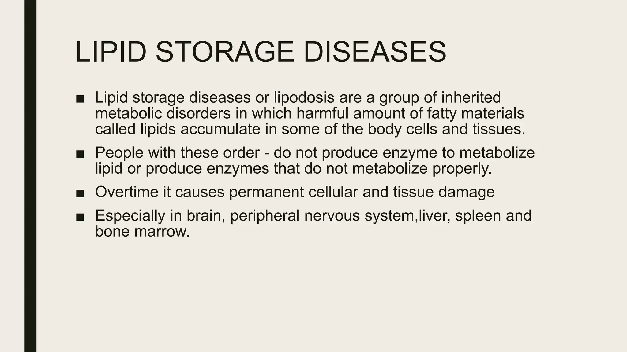 Clinical biochemistry lipid storage diseases | PPTX