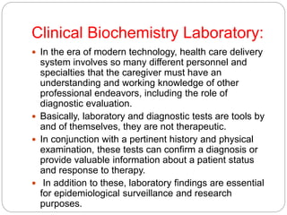 Clinical Biochemistry Laboratory | PPTX