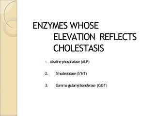 CLINICAL_BIOCHEMISTRY ENZYMES AND THEIR FUNCTION TESTS IN THE ORGANS | PPTX