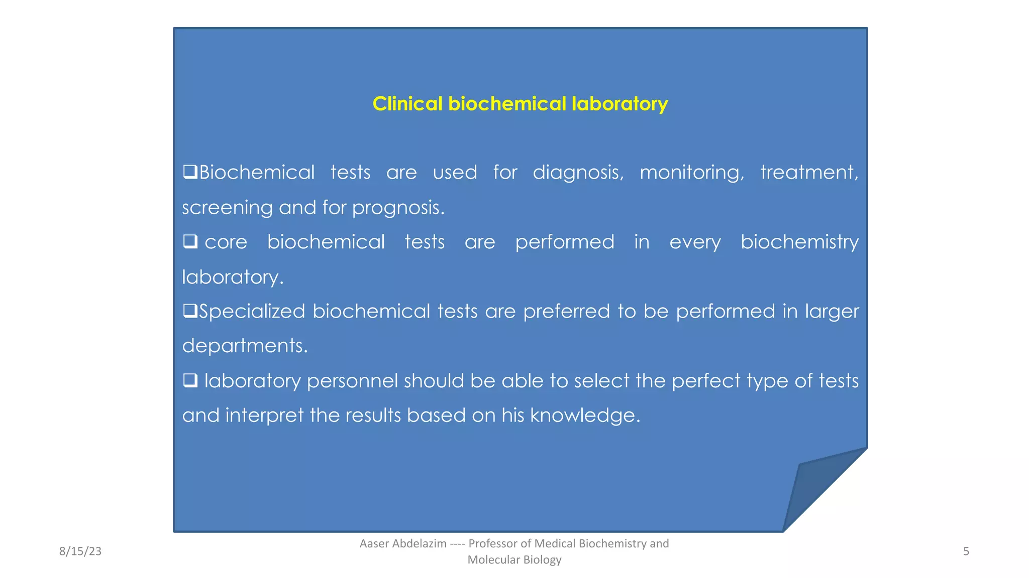 Clinical Biochemistry | PDF