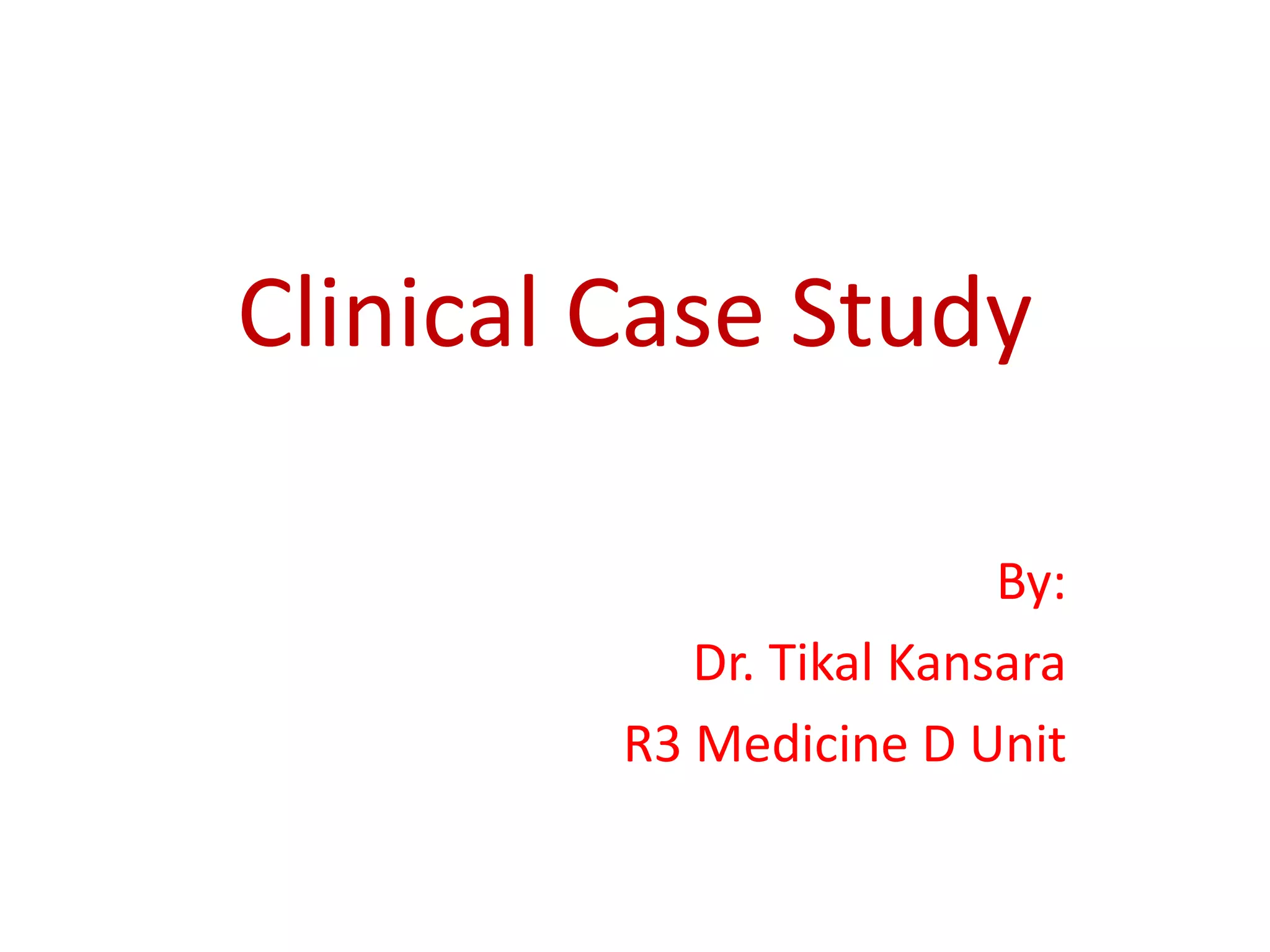 Clinical case - Lowe syndrome | PPTX