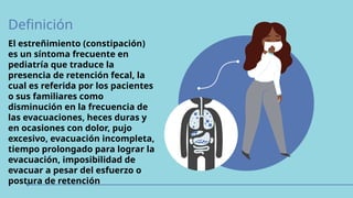 Tema de Constipación, facultad de medicina | PPTX