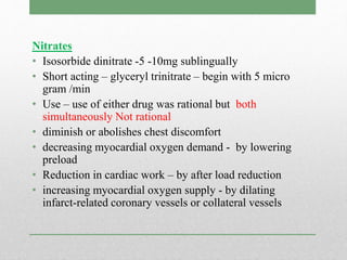 Clinical case discussion- inferior wall MI | PPTX