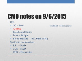 Clinical case discussion.pptx diabetic ketoacidosis | PPTX