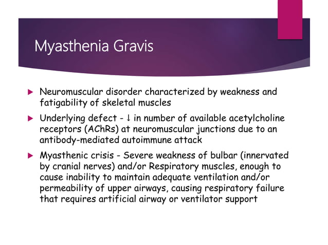 Clinical case discussion - myasthenia gravis | PPTX | Thyroid Disorders ...