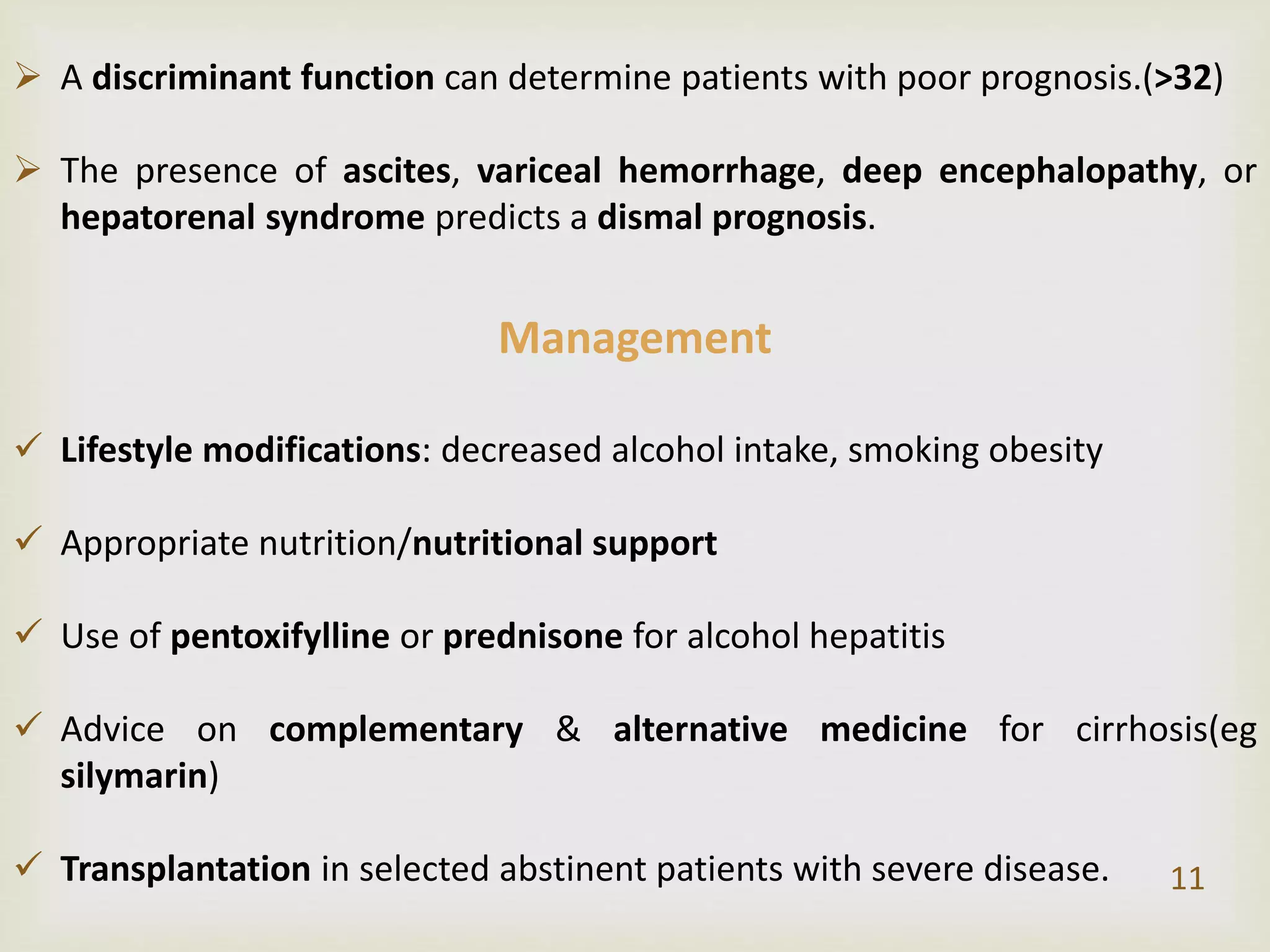 Alcoholic Liver Disease | PPTX