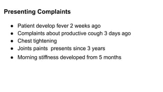 Clinical Case presentation.pdf about case discussion | PPT