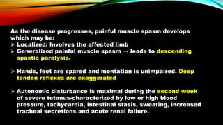 Tetanus Clinical case.pptx | Injuries | Diseases and Conditions