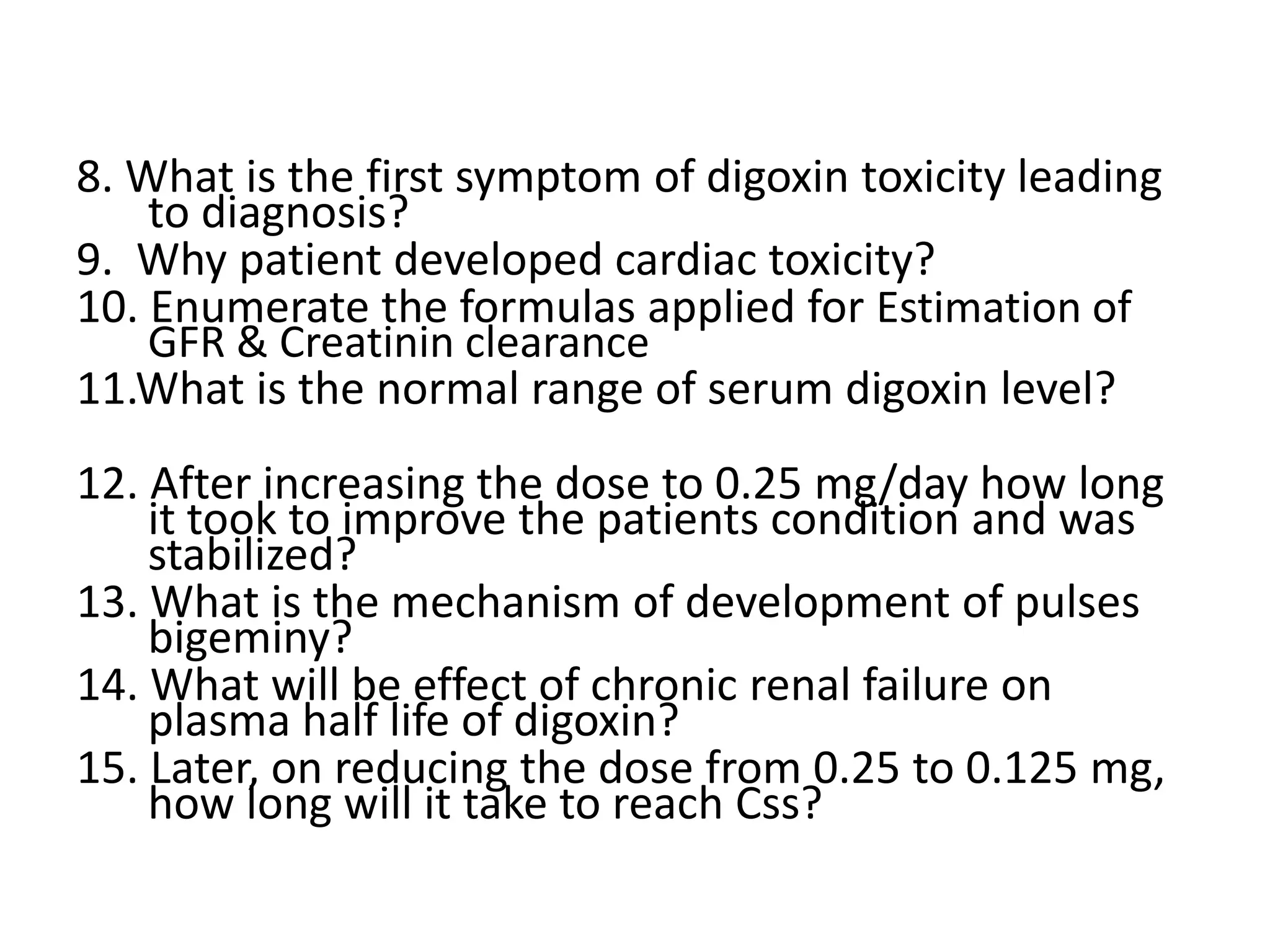 Clinical cases for ccf | PPTX
