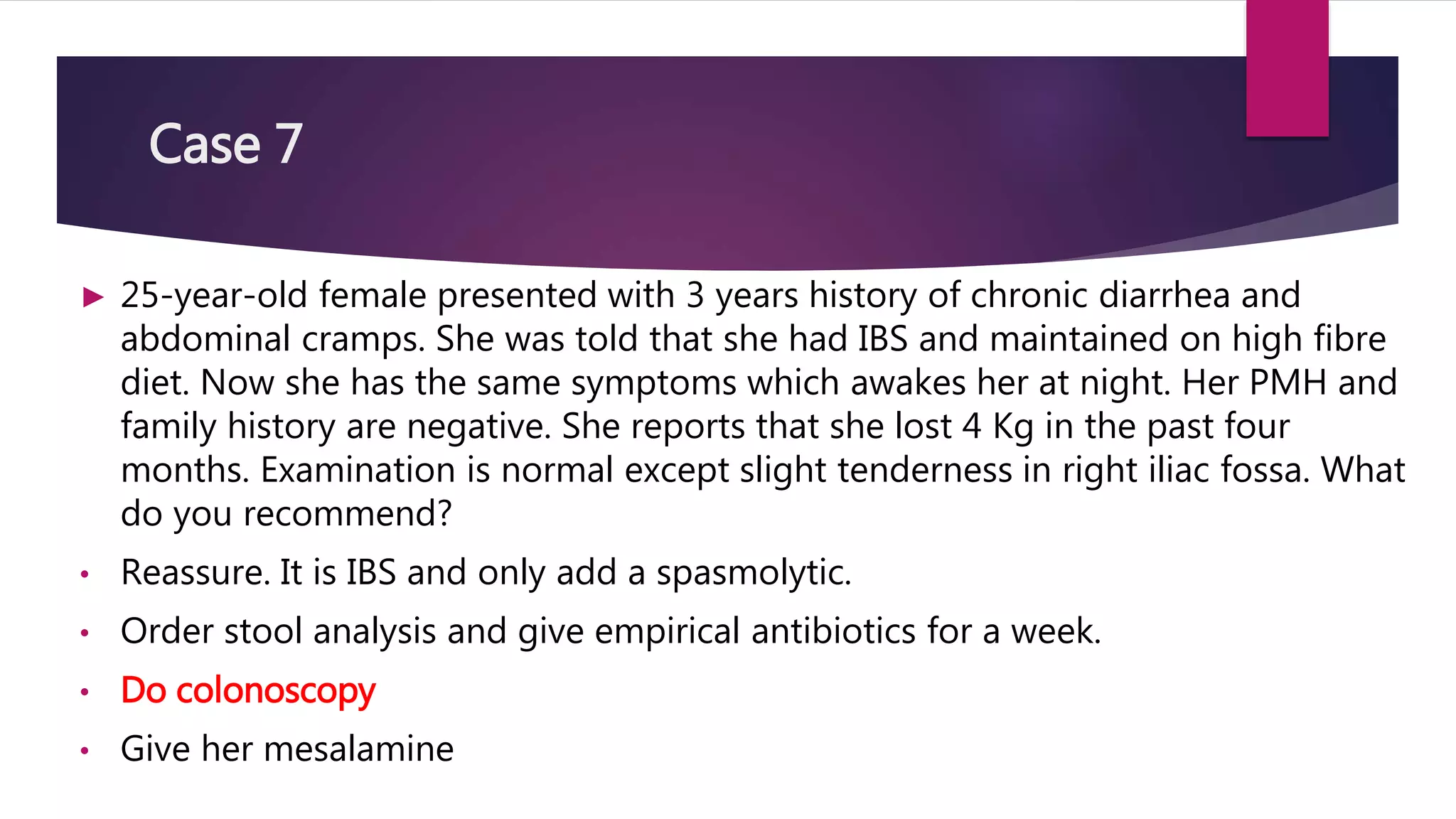 Clinical Cases in Gastroenterology and Hepatology | PPTX