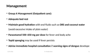 Comprehensive Clinical Case Discussion on Acute Dengue Fever Management ...