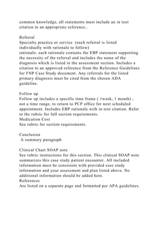 Clinical Chart Soap Note Example Patient InformationInitials,.docx