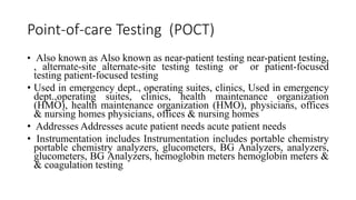Clinical chemistry | PPTX