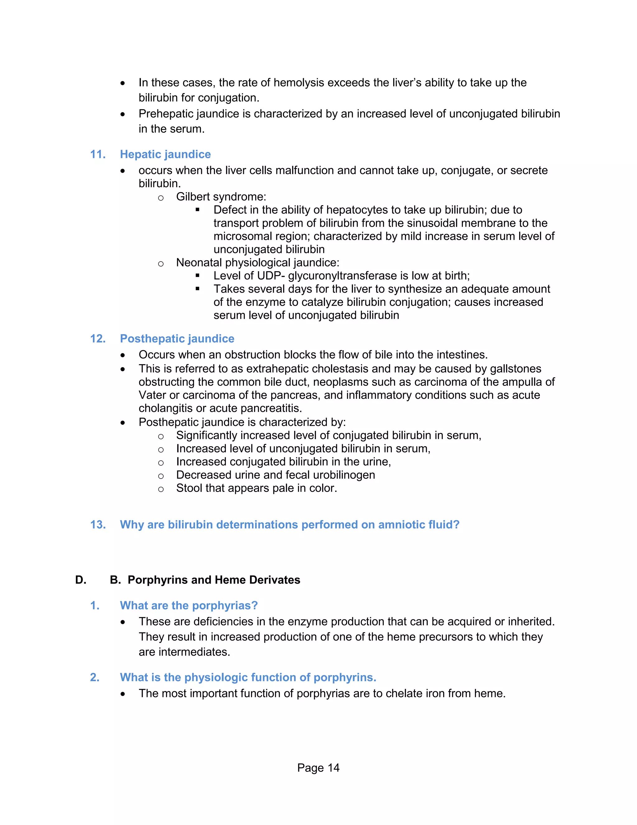 Clinical chemistry review sheet for mlt certification and ascp | PDF