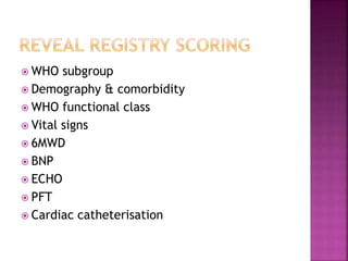 Pulmonary arterial hypertension | PPTX