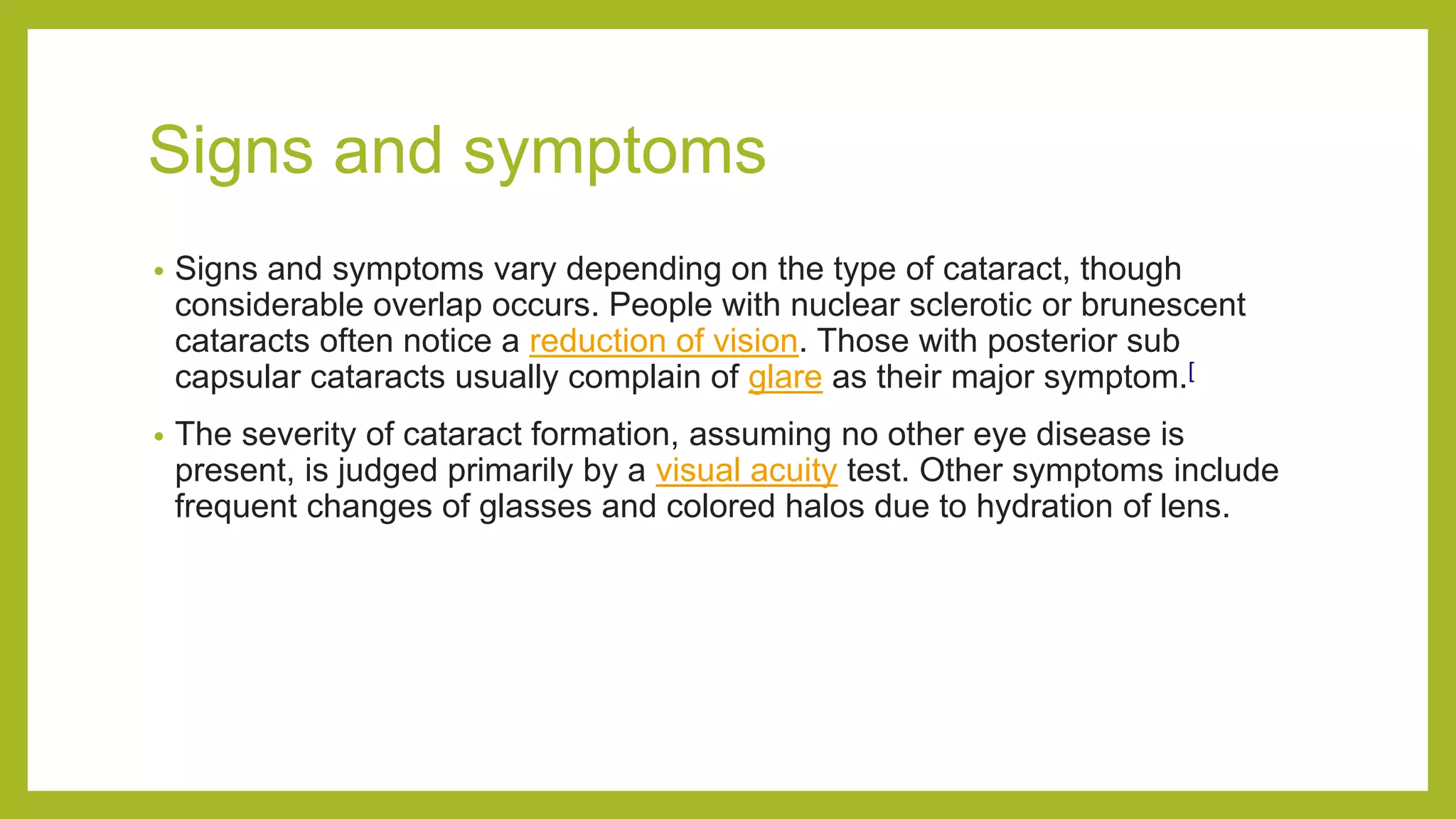 Clinical classification of cataracts : Mehedi , Jr. Optometrist | PPTX