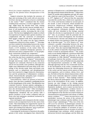 Clinical concepts of dry socket | PDF | Dental Health | Diseases and ...