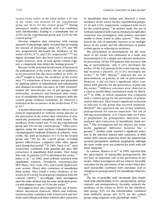 Clinical concepts of dry socket | PDF | Dental Health | Diseases and ...