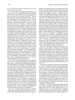 Clinical concepts of dry socket | PDF | Dental Health | Diseases and ...