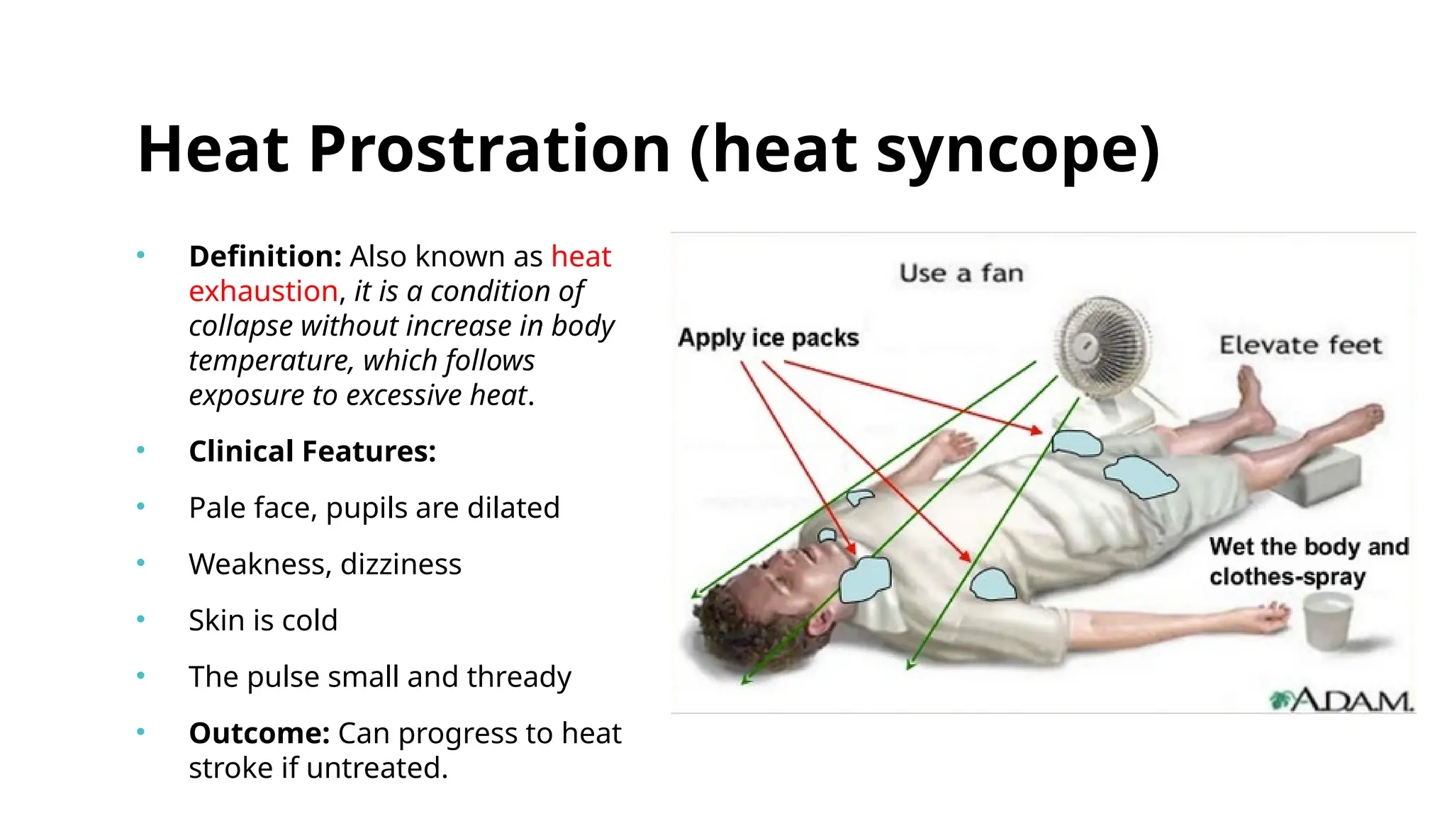 Clinical Conditions due to High Temperature quick review | PPTX