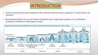 Clinical consideration in odontogenesis | PPTX
