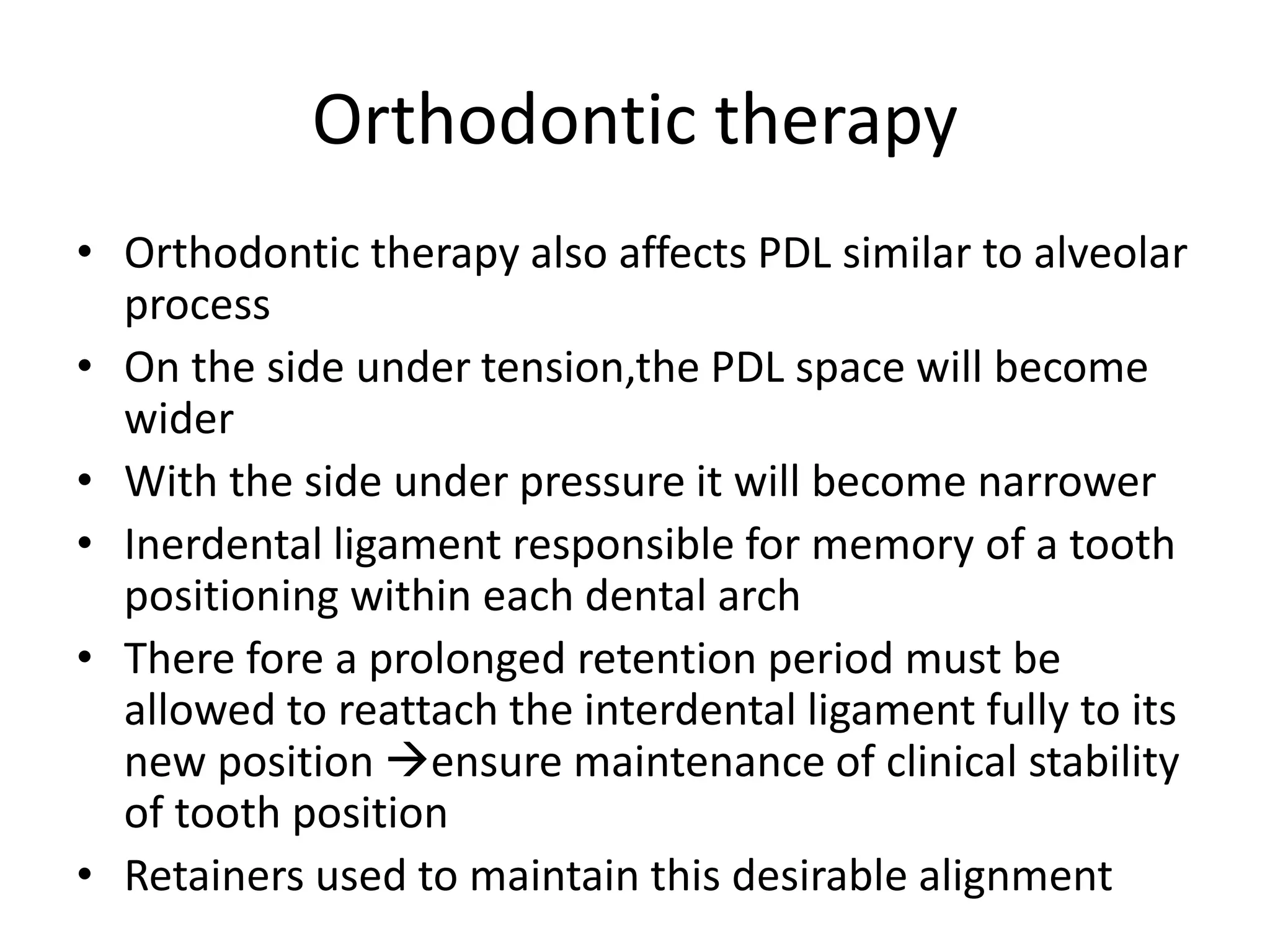 Clinical considerations of periodontal ligament | PPTX