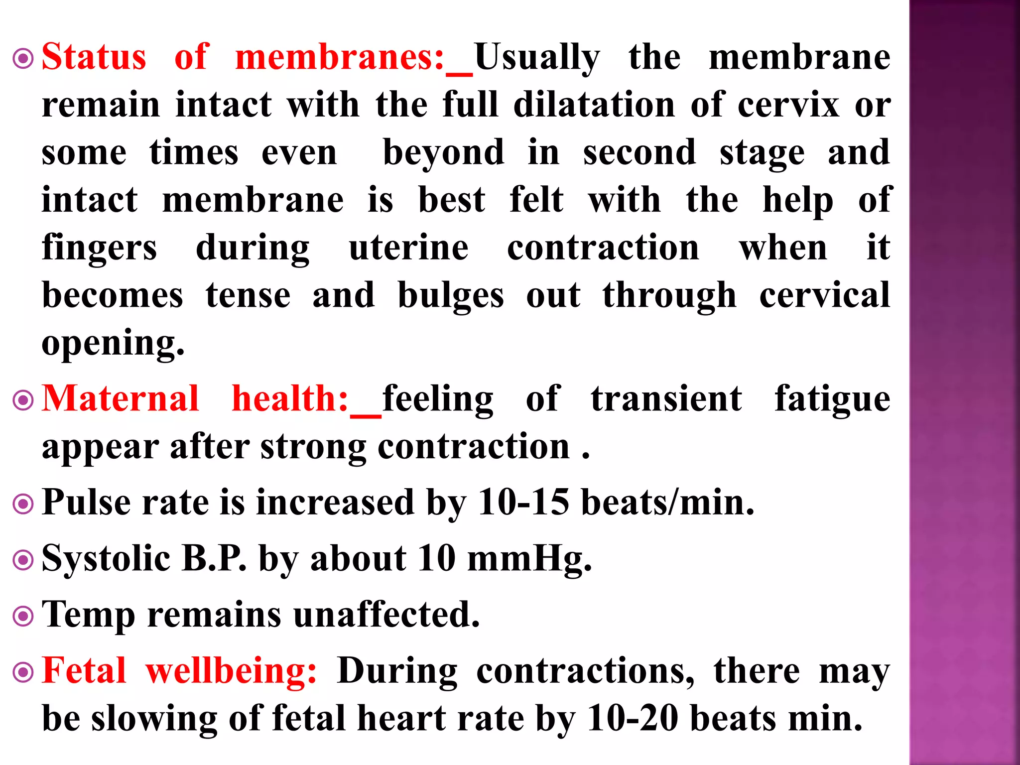 Clinical course all stages OF LABOUR | PPTX
