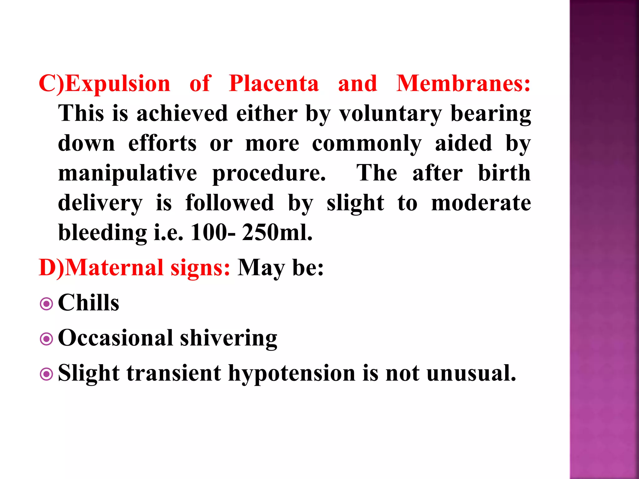 Clinical course all stages OF LABOUR | PPTX
