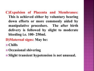 Clinical course all stages OF LABOUR | PPTX