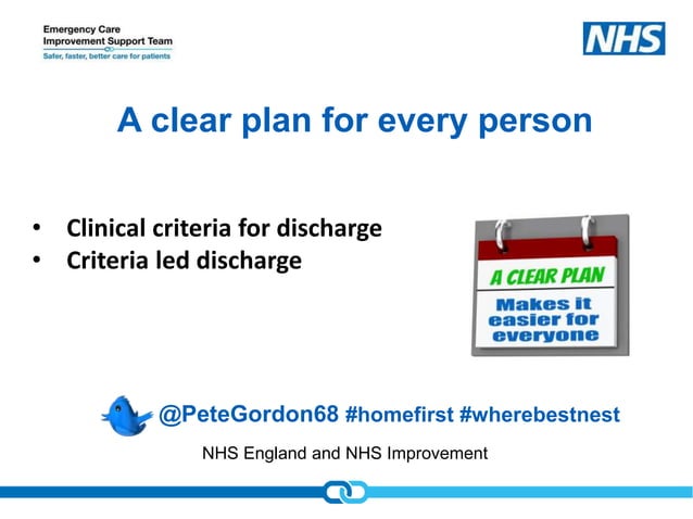 Clinical criteria for discharge - ECIST webinar 06 02-20 (P Gordon) | PPTX
