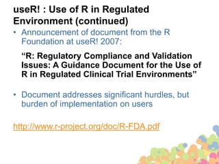 Challenges in Clinical Data Analysis with R | PPTX