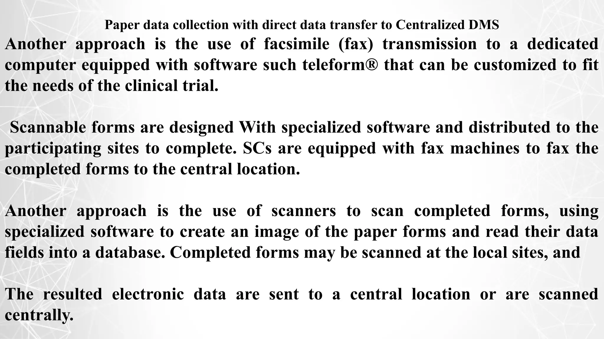 Clinical Data Collection & Clinical Data Management Naveen Balaji | PPT