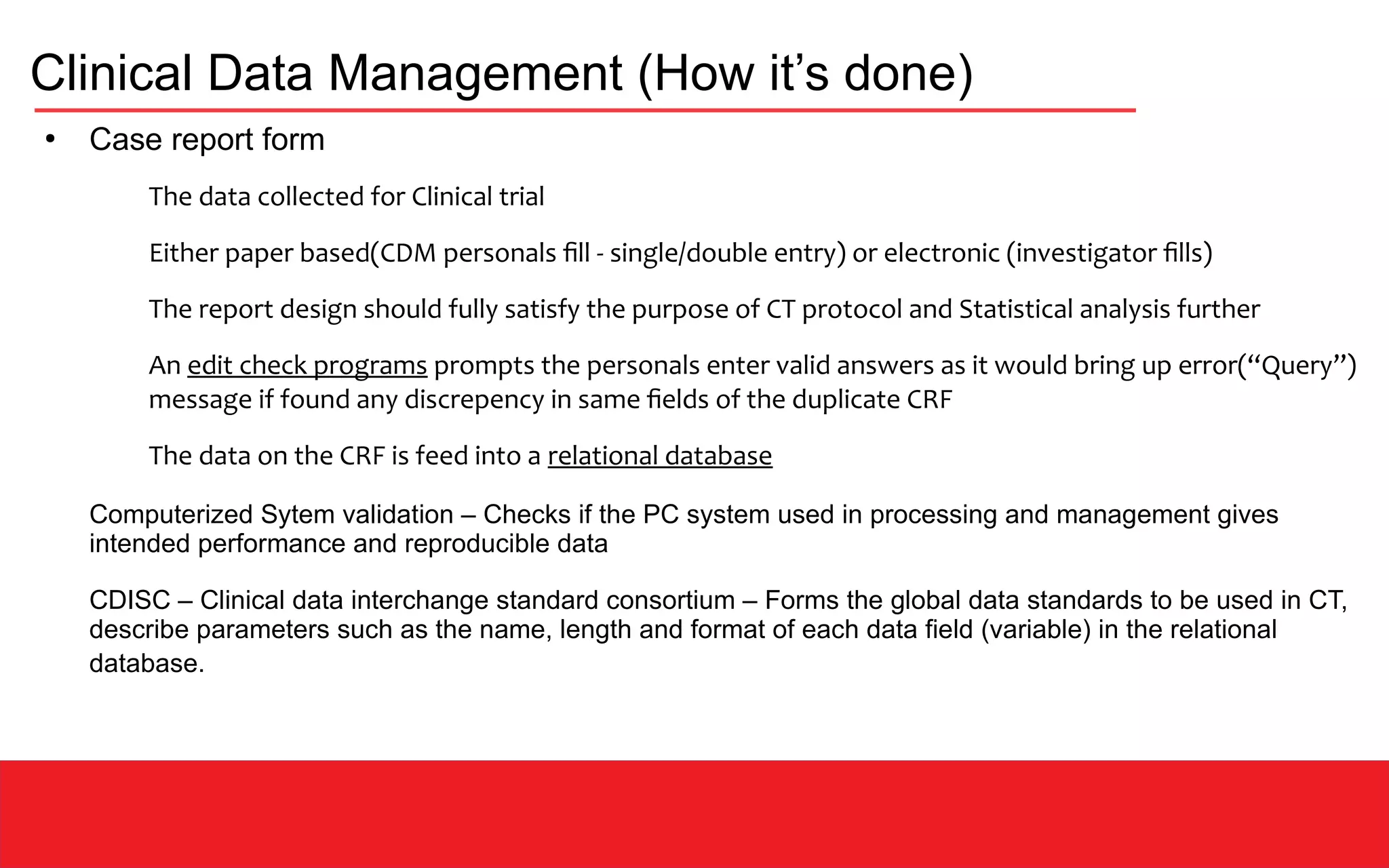 Clinical data management | PDF