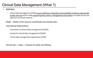 Clinical data management | PDF